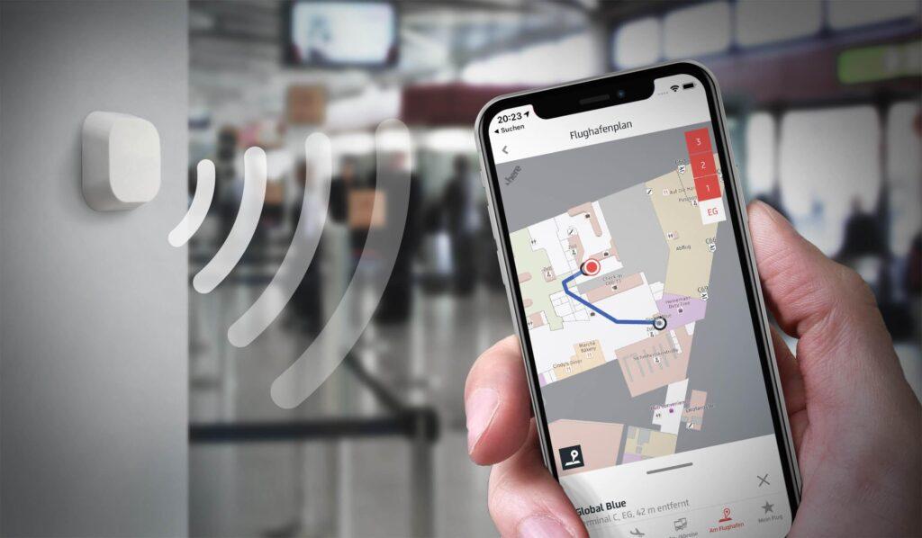 iBeacon Indoor positioning - system from merusoft